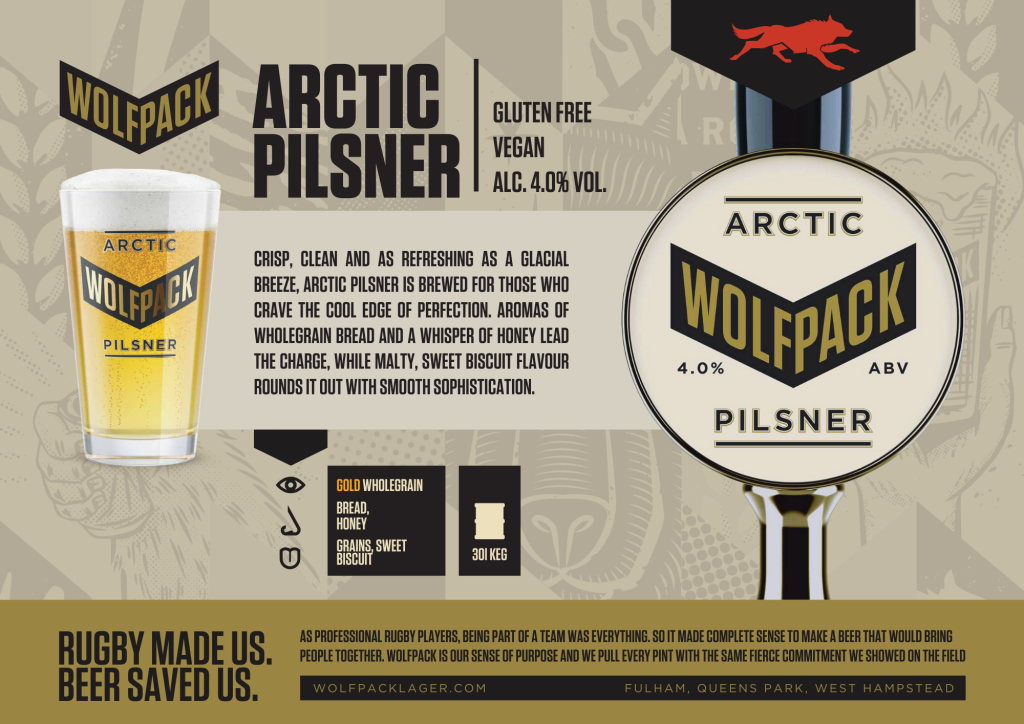 OUR BEERS - Wolfpack Lager